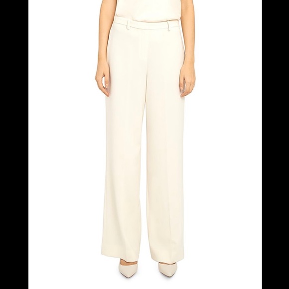 New York & Company | Pants & Jumpsuits | New York Company Womens Cream ...